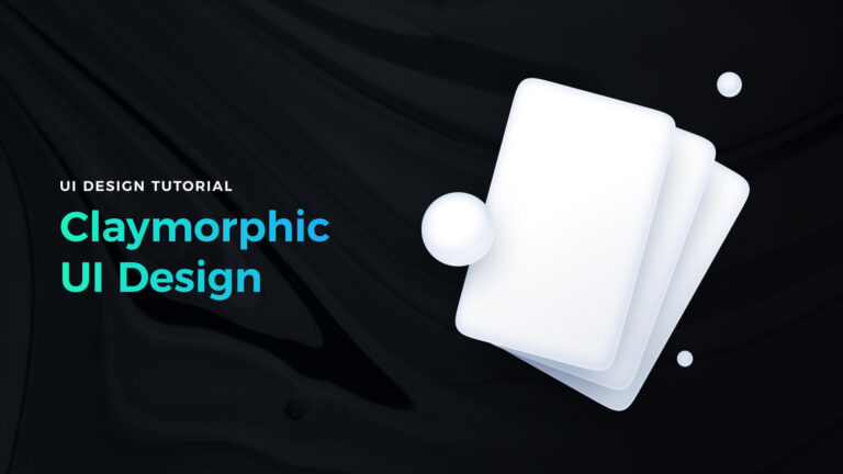 Claymorphism tutorial – How to mimic clay in UI design | UXMISFIT.COM